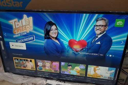 Телевизор GoldStar 100см,Smart TV,Android,новый