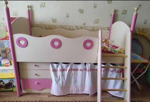 Детская кровать Принцесса 38 попугаев