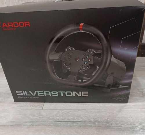 Игровой проводной руль ardor gaming Silverstone