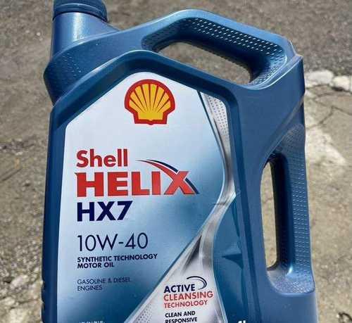 Масло shell Helix HX7 10W-40