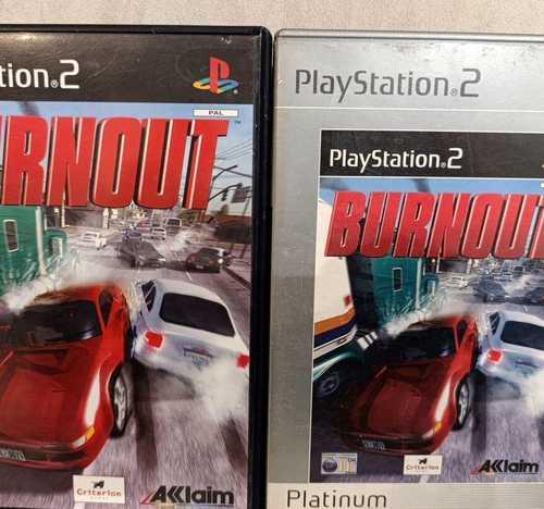 Burnout PS2 лицензия