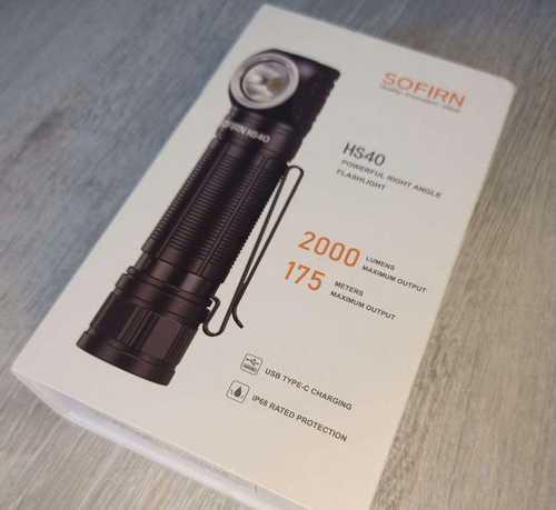 Sofirn hs40 Шикарный качественный фонарь