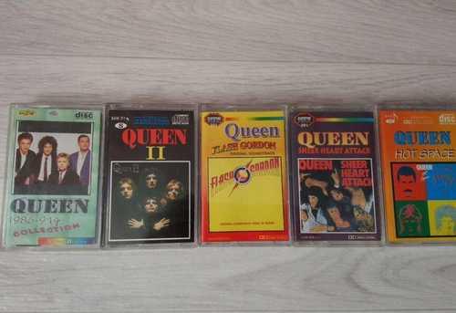 Queen аудио кассета made in Poland,лейбл Audio Max