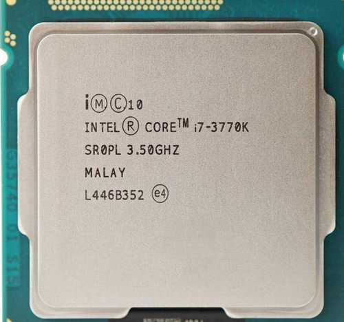 Процессор intel core i7 3770k