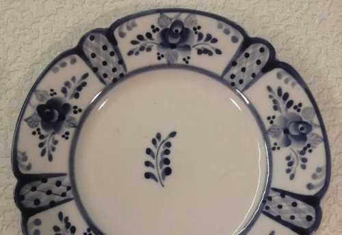 Тарелка "Гжель"