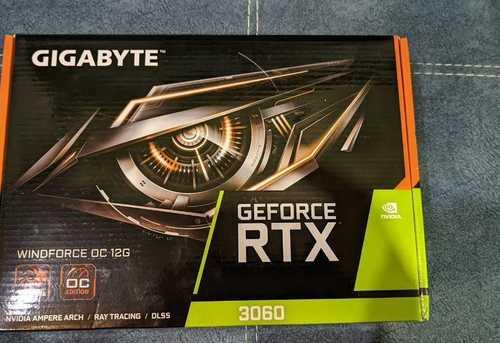 Gigabyte nvidia RTX3060 windforce OC 12GB