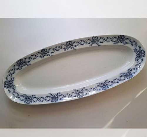Старинное блюдо villeroy & boch Mettlach lucia