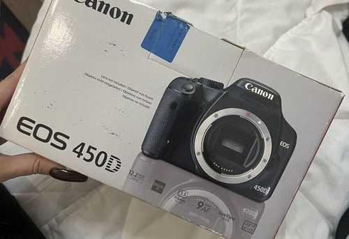 Canon eos 450D и объектив 18-135 mm