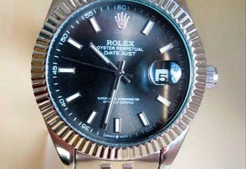 Часы мужские Rolex Date Just Black