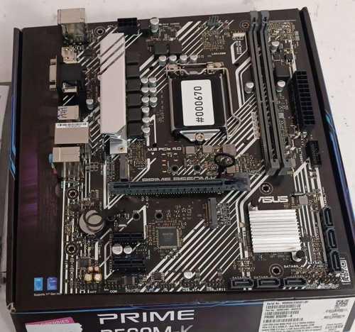 Asus prime B560M-K LGA1200 10-11 intel