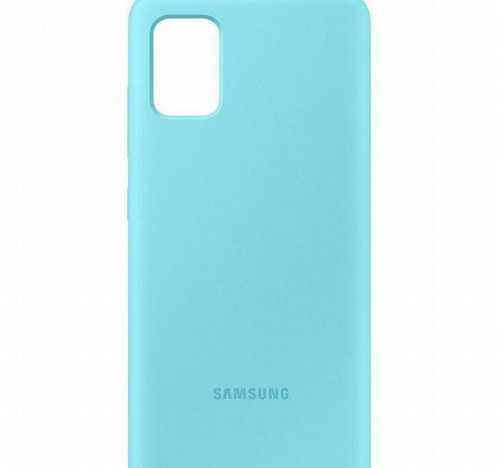 Чехол накладка Samsung a51. Silicone cover a51