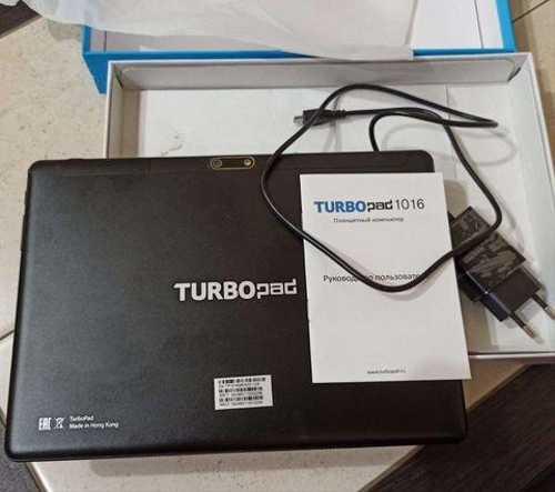 Планшет Turbo TurboPad 1016, 1GB, 16GB, 3G, Androi