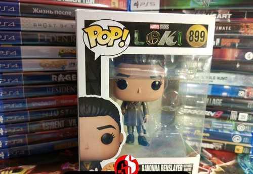 Funko pop Marvel Loki Ravonna Renslayer with Miss