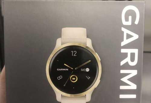 Часы Garmin Venu 2s Amoled Light Gold Спб