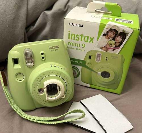 Фотоаппарат Instax mini 9 Green   селфи-линза