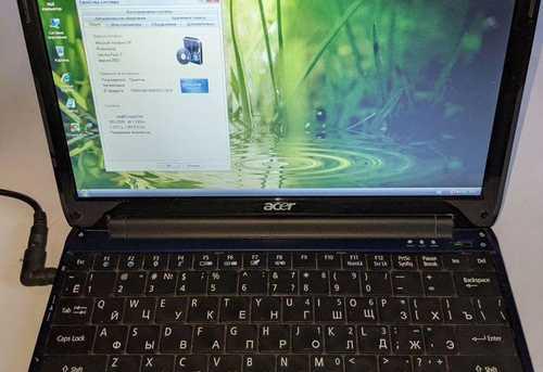 Acer Aspire One ZA3 легендарный мини-ноутбук