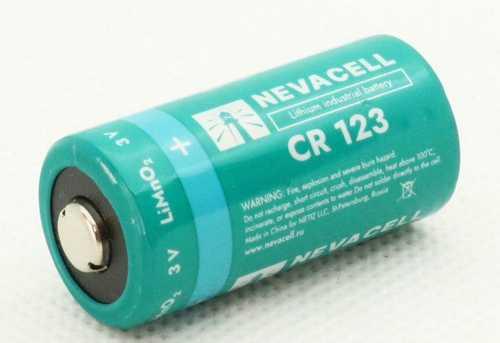 Батарейка CR123A 3V Nevacell