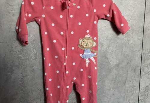 Флисовый комбинезон carters