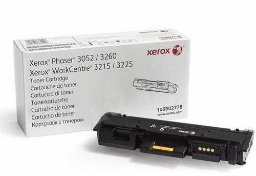 Тонер-картридж Xerox Phaser 3052/3260 WorkCentre 3