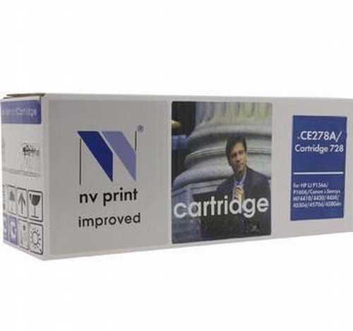 Картридж HP CE278A/Cartridge 728 (NV-Print)