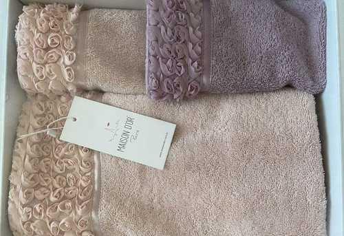 Полотенце подарочное Maison Dor серии rosa роса