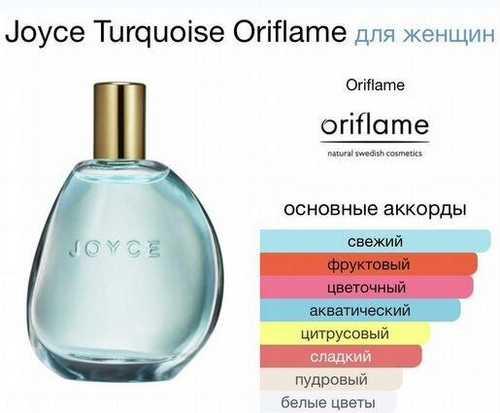 Туалетная вода Oriflame Joyce Turquoise новая