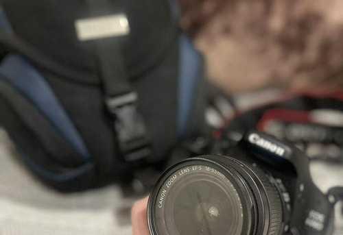 Фотоаппарат Canon EOS 1000D 18-55 Black Kit