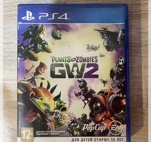 Игра на ps4 Plants vs Zombies GW2