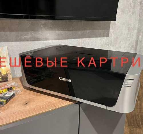 Принтер Canon с картриджами