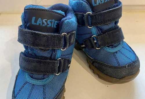Зимние ботинки lassietec для мальчика 23