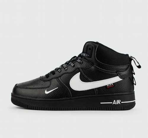 Кроссовки Nike Air Force 1 Mid Black / Wh