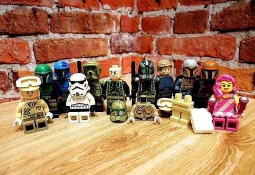 Lego Star Wars и др. Фигурки и детали