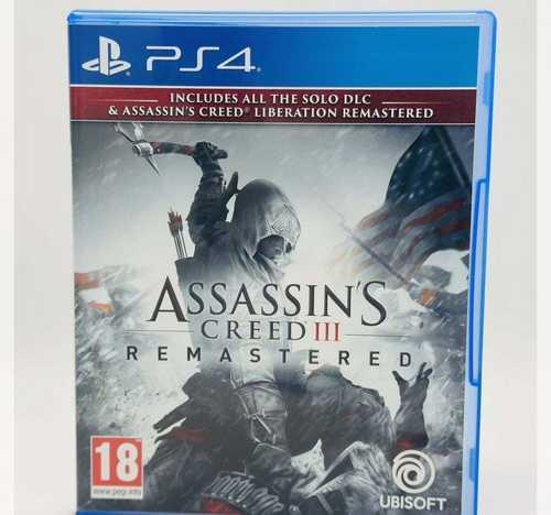 Игра Assassin's Creed III Remastered (PS4