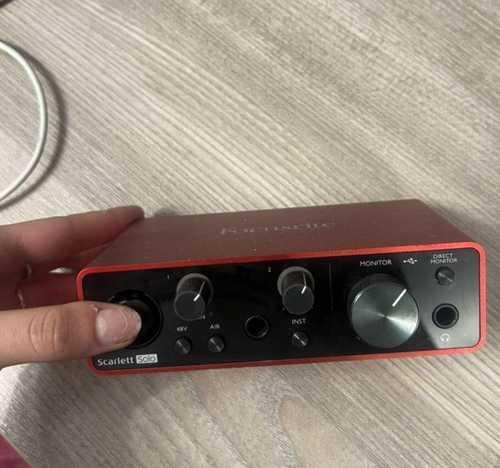 Звуковая карта focusrite 3rd gen