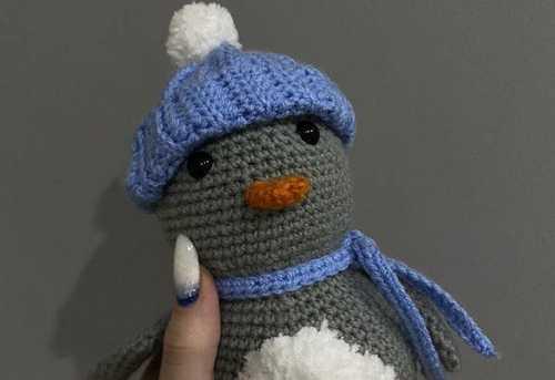 Пингвинчик с шапочкой крючком