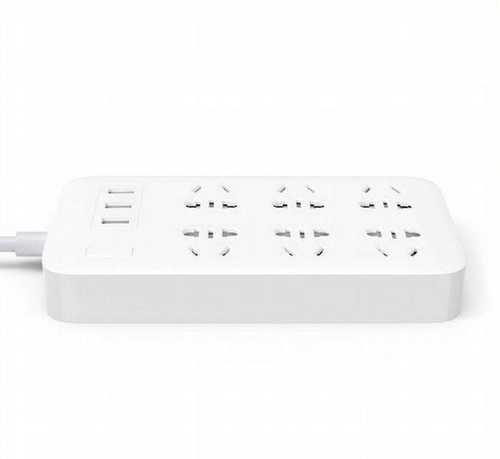 Удлинитель Xiaomi Mi Power Strip 6 (CXB6-1QM) бел