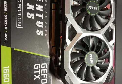MSI GeForce GTX 1660 super ventus XS