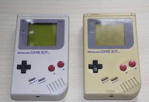 Game boy DMG1 made in japan cpu-01/02 ревизия 1989