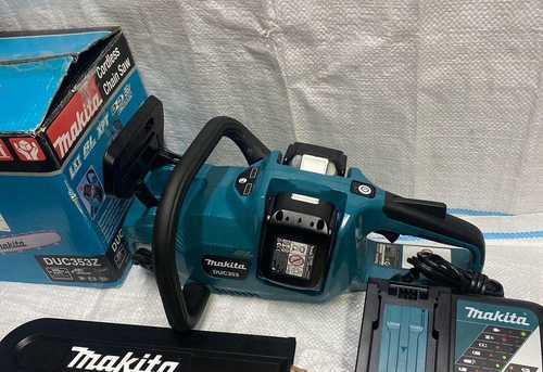 Аккумуляторная цепная пила makita duc353z