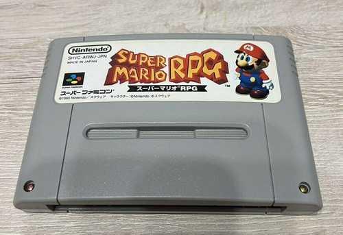 Картридж Super Mario RPG shvc-arwj-JPN