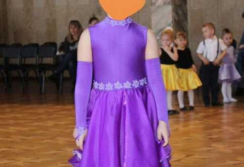 Платье для спортивных бальных танцев