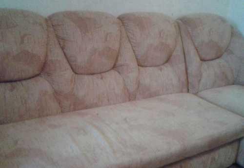 Угловой диван обменяю на электро -плиту рабочую бу