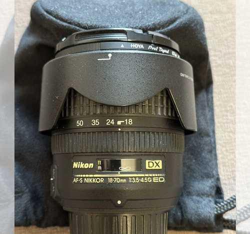 Nikon 18-70mm f3.5-4.5G ED-IF AF-S DX Zoom Nikkor