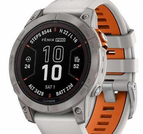 Garmin fenix 7X PRO sapphire solar titanium FOG GR