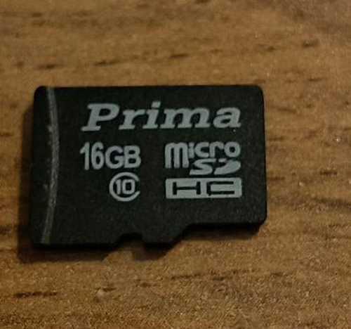 Карта памяти microsd 16 gb