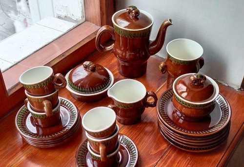 Кофейный сервиз набор посуды керамический зик СССР