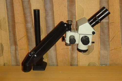 Микроскоп мбс-10 на штативе