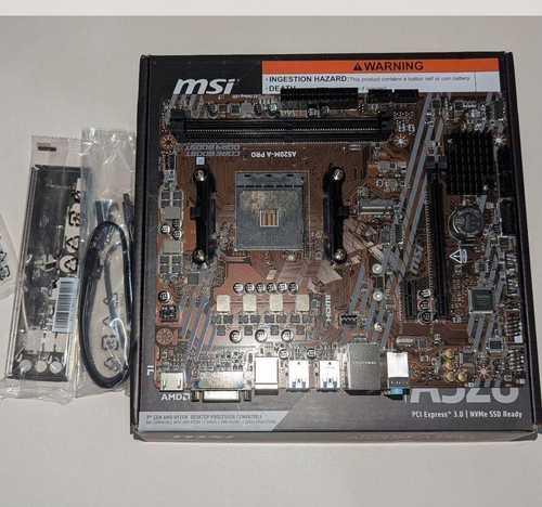 Материнская плата MSI A520M PRO