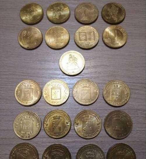 Юбилейные монеты россии (гальваника) гвс