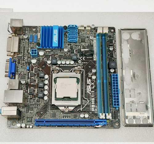 Комплект Asus P8H61-I LX i3-3230 / 4Гб